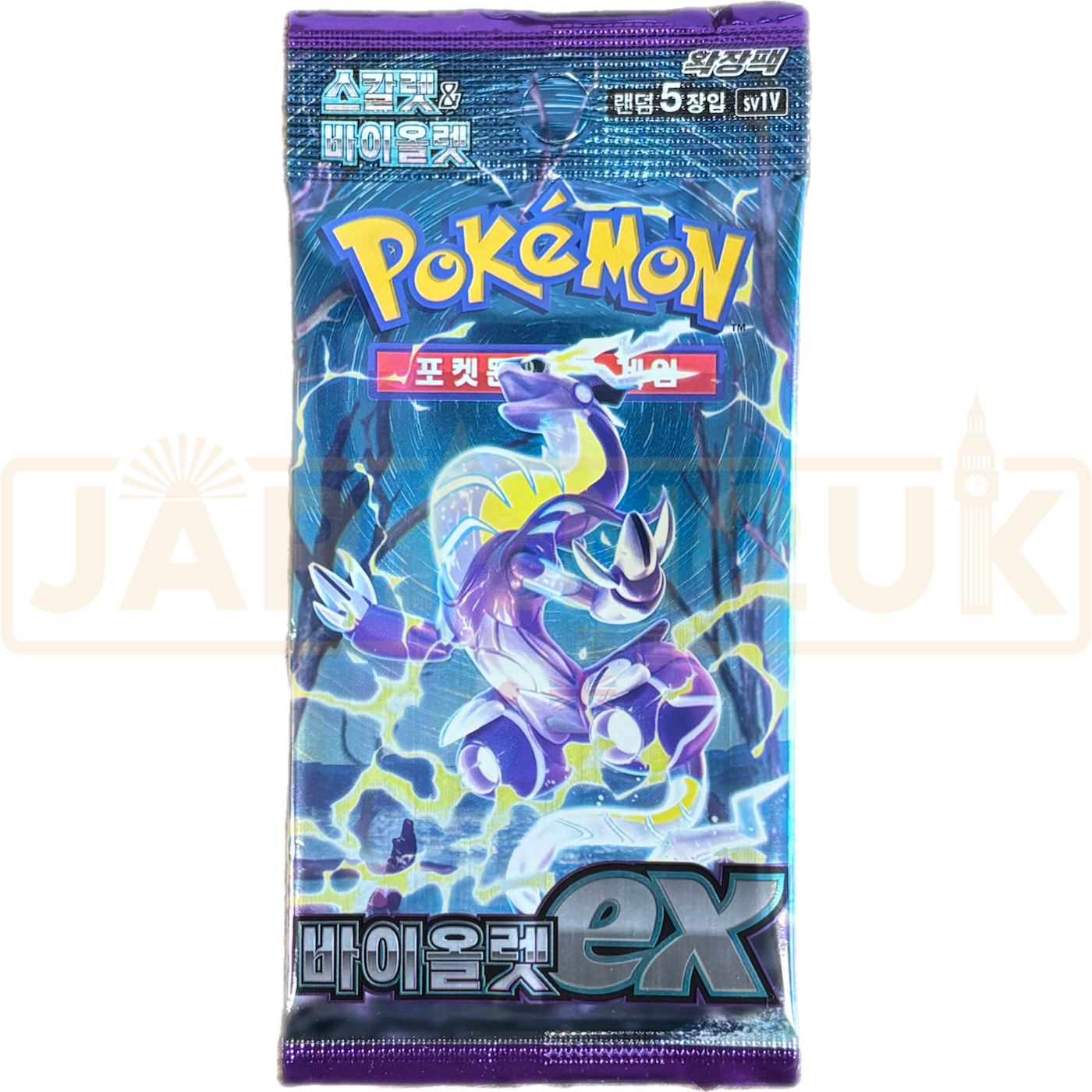 Pokemon Violet ex sv1V Korean Booster Pack — Japan2UK