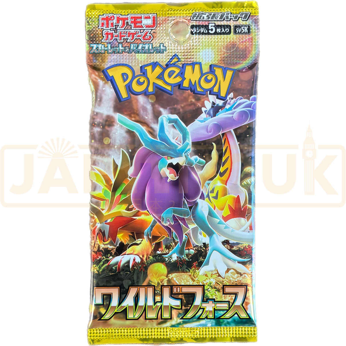 Pokemon Wild Force sv5K Japanese Booster Pack — Japan2UK