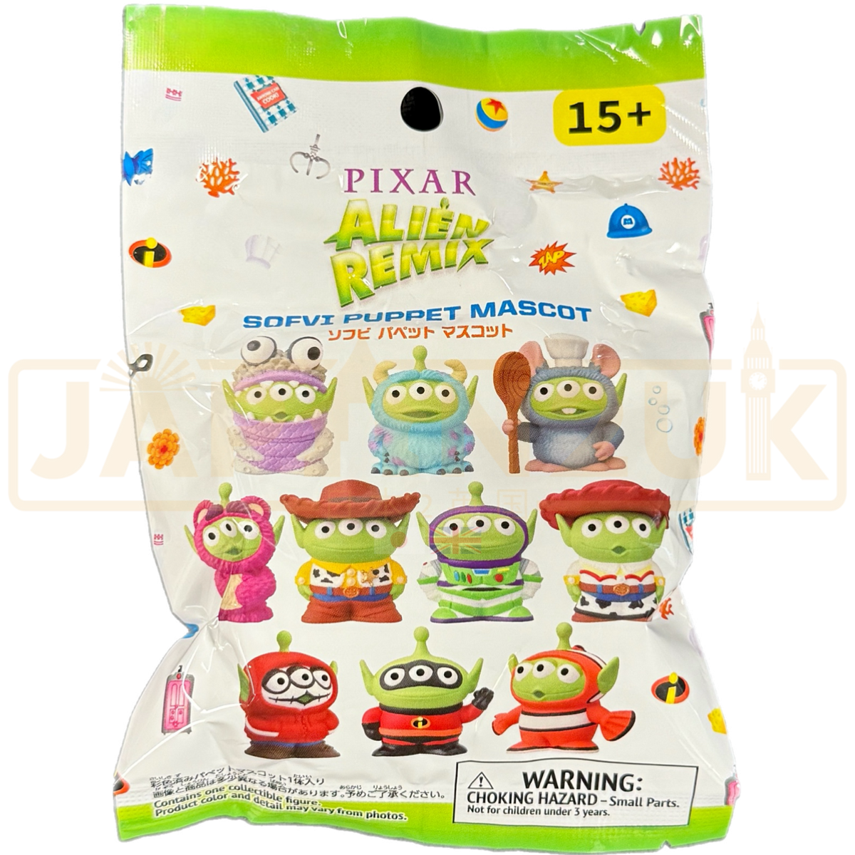 Sofvi Mascot Pixar Alien Remix Vol. 1 Blind Bag — Japan2UK