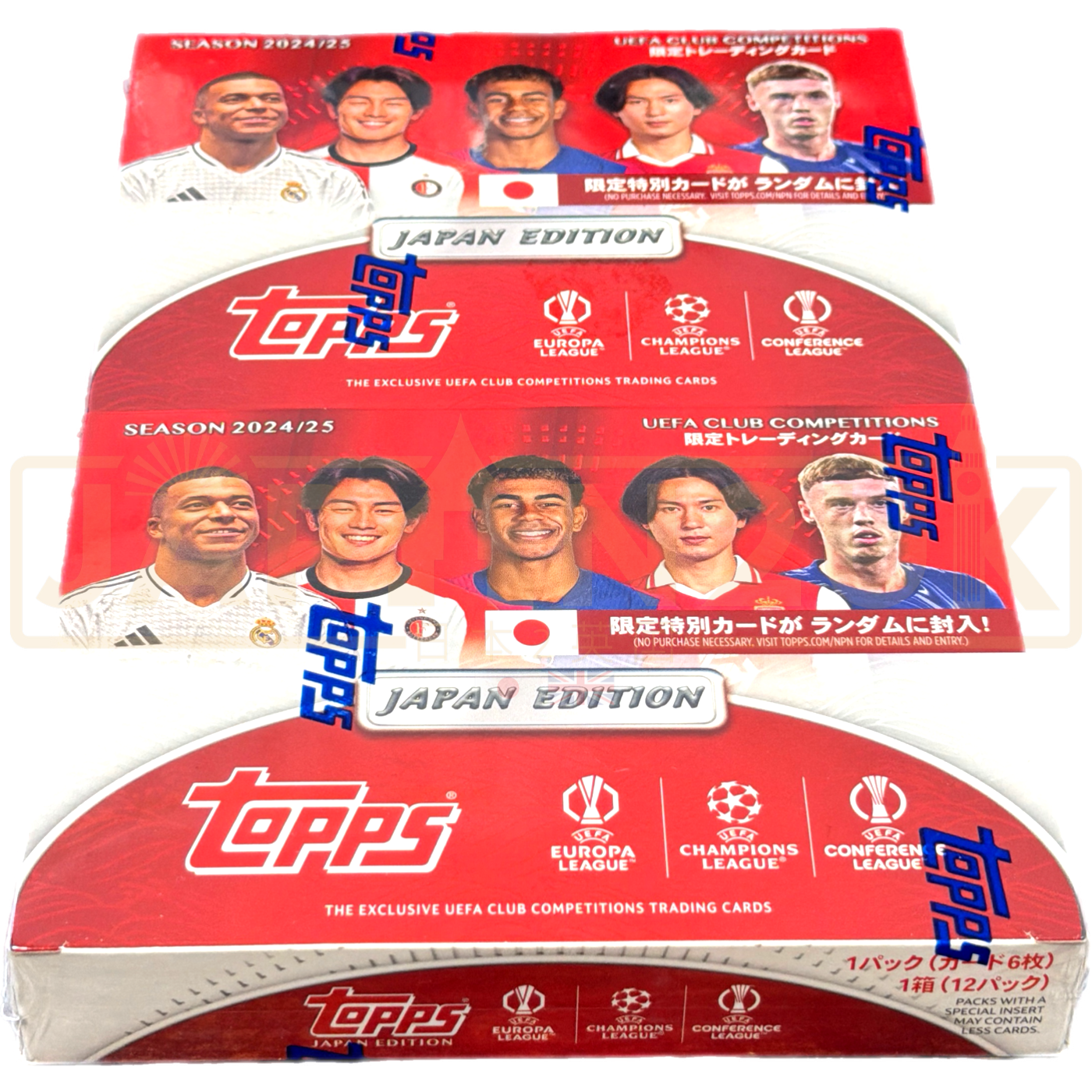 Topps UEFA Club Competitions Season 2024/25 Japan Edition Flagship Hob ...