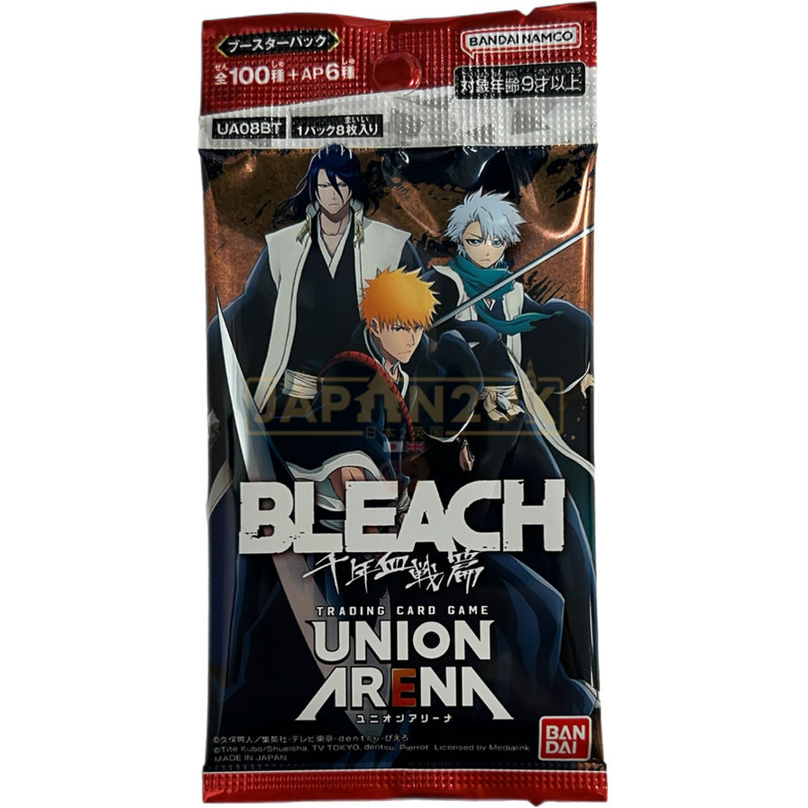 Union Arena BLEACH Millennium Blood Warfare UA08BT Japanese Booster Pa — Japan2UK