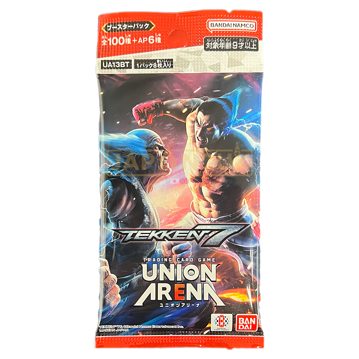Union Arena Tekken 7 UA13BT Japanese Booster Pack — Japan2UK