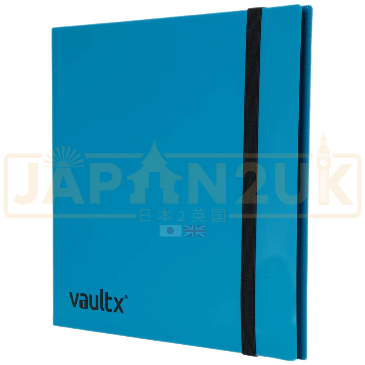 Vault X - 12-Pocket - Strap Binder - Blue — Japan2UK