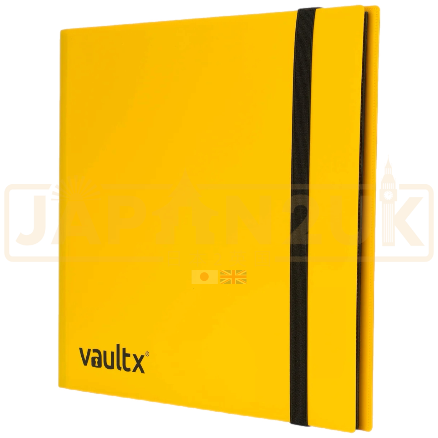 Vault X - 12-Pocket - Strap Binder - Yellow — Japan2UK