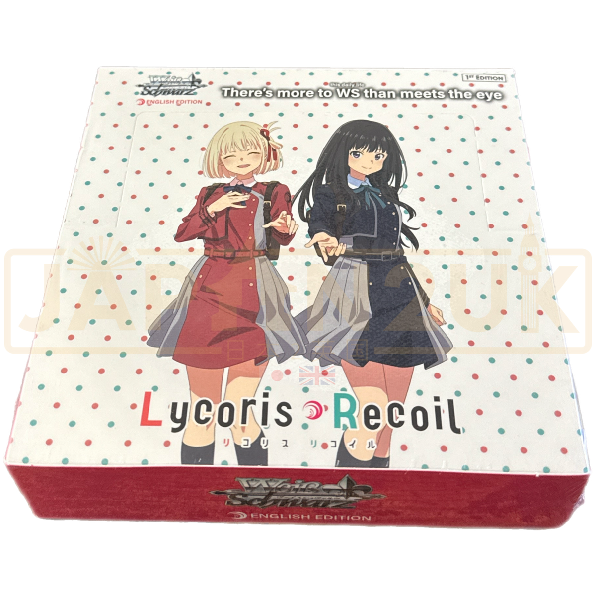 Weiss Schwarz Lycoris Recoil English Booster Box — Japan2UK