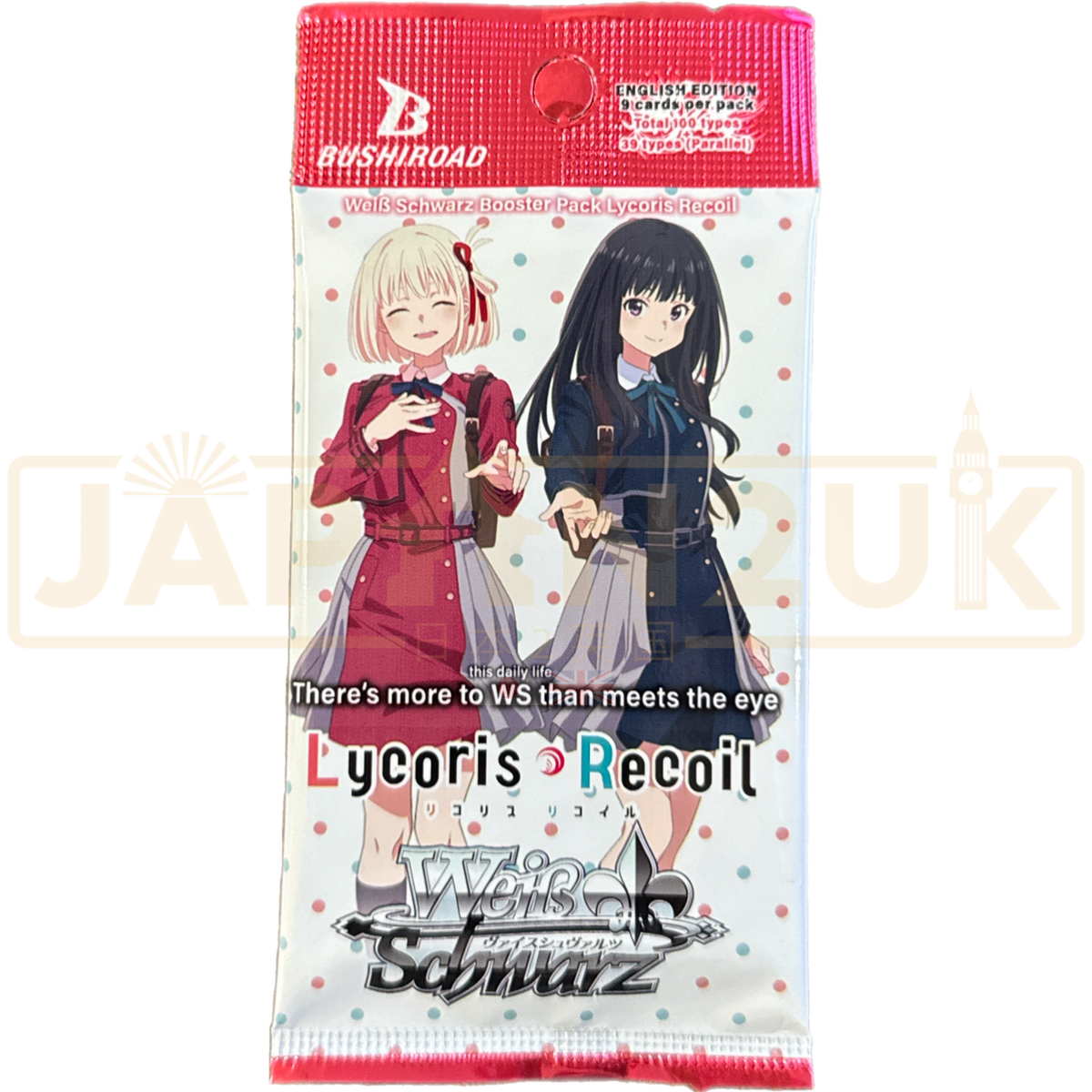 Weiss Schwarz Lycoris Recoil English Booster Pack — Japan2UK