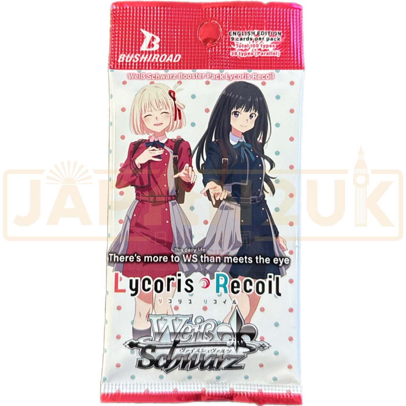 Weiss Schwarz Lycoris Recoil English Booster Pack — Japan2UK