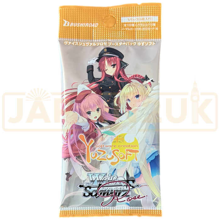 Weiss Schwarz Rose Yuzu Soft Japanese Booster Pack — Japan2UK