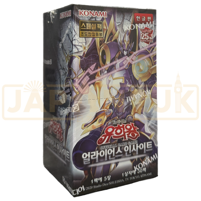 Yu-Gi-Oh! Alliance Insight ALIN-KR Korean Booster Box — Japan2UK