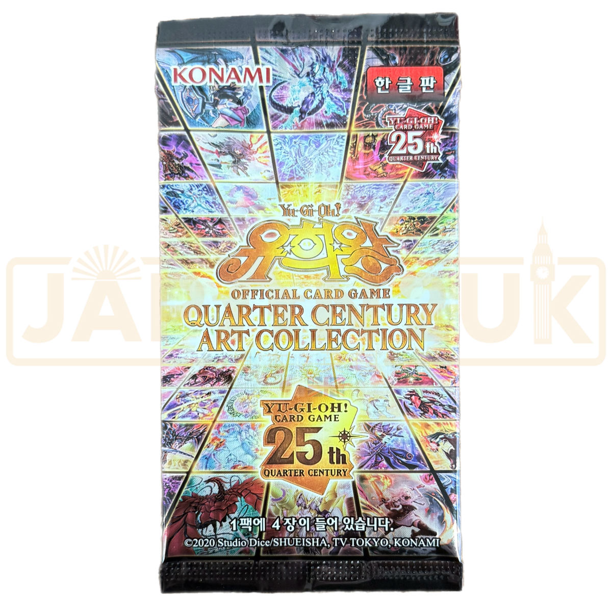 Yu-Gi-Oh! Quarter Century Art Collection QCAC-KR Korean Booster Pack — Japan2UK