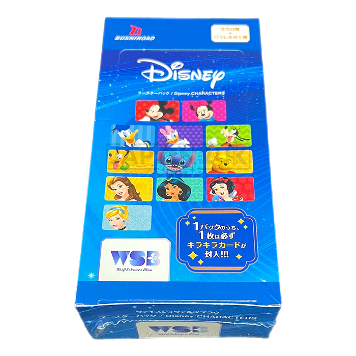 Weiss Schwarz Blau Disney Characters Japanese Booster Box — Japan2UK