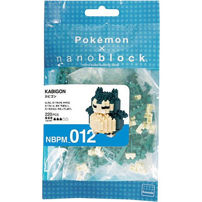 Nanoblock Pokemon - Snorlax NBPM_012 — Japan2UK