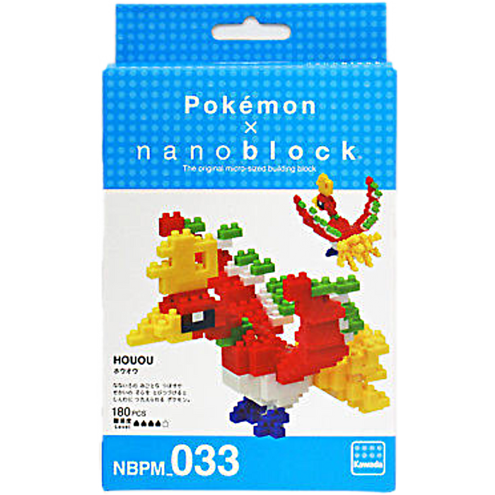 Nanoblock Pokemon - Ho-Oh NBPM_033 — Japan2UK