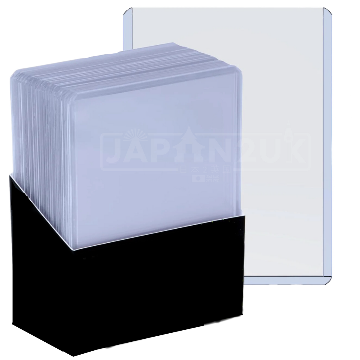 Toploaders x25 Count 35pt Rigid Plastic 3"x4" (76mm x 102mm) — Japan2UK