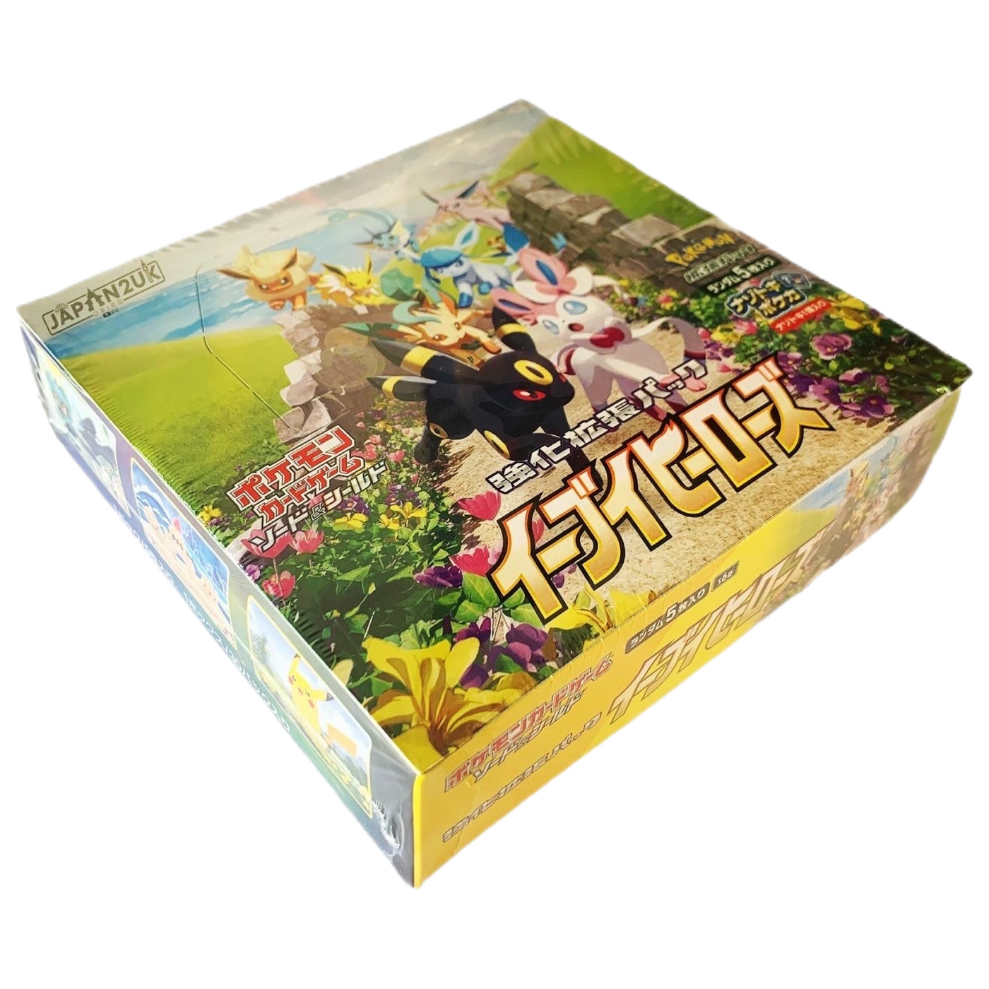 Pokemon Eevee Heroes s6a Japanese Booster Box — Japan2UK